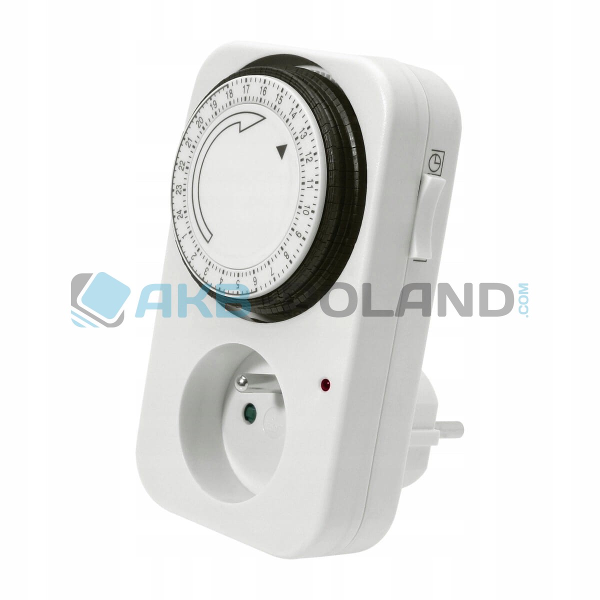 PROGRAMATOR CZASOWY MECHANICZNY DOBOWY TIMER 24H 3500W | AKB-POLAND.com